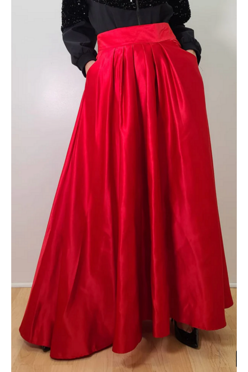 Long A-Line Skirt – Slash Tags Boutique